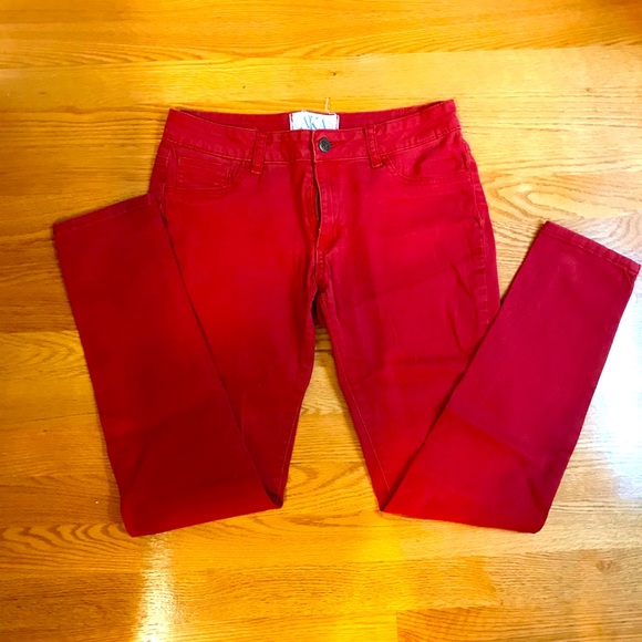 Jeans | Red Jeans | Poshmark